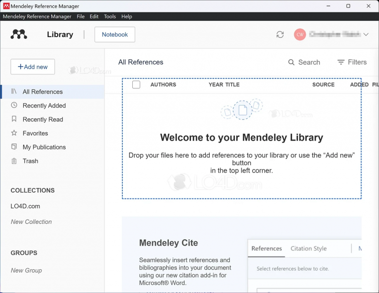 Download – Mendeley Desktop